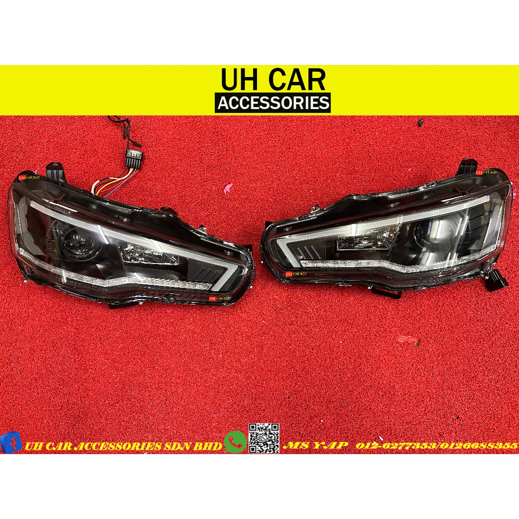 MITSUBISHI LANCER PROTON INSPIRA LED RUNNING SIGNAL HEADLAMP HEAD LAMP ...