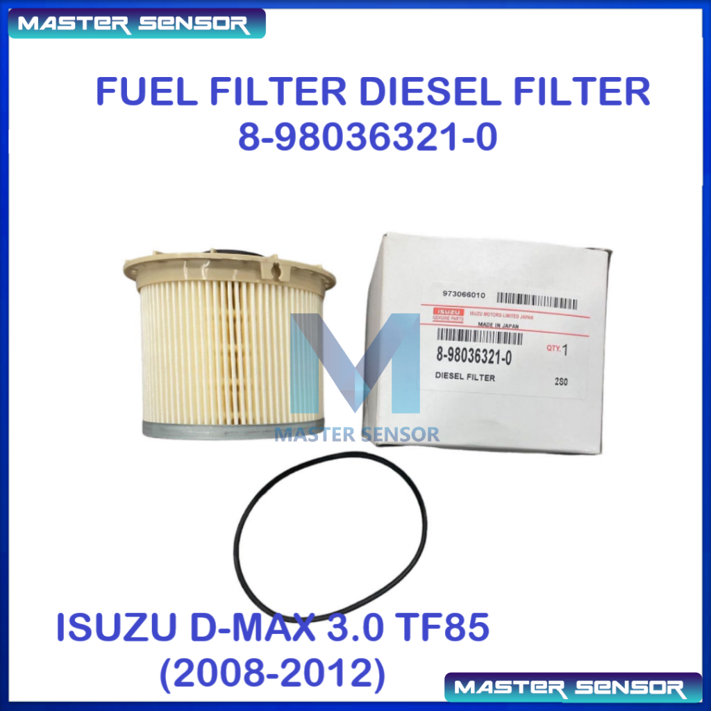 ( 100% ORIGINAL ) ISUZU D-MAX 3.0 DIESEL TF85 DIESEL FILTER / FUEL ...