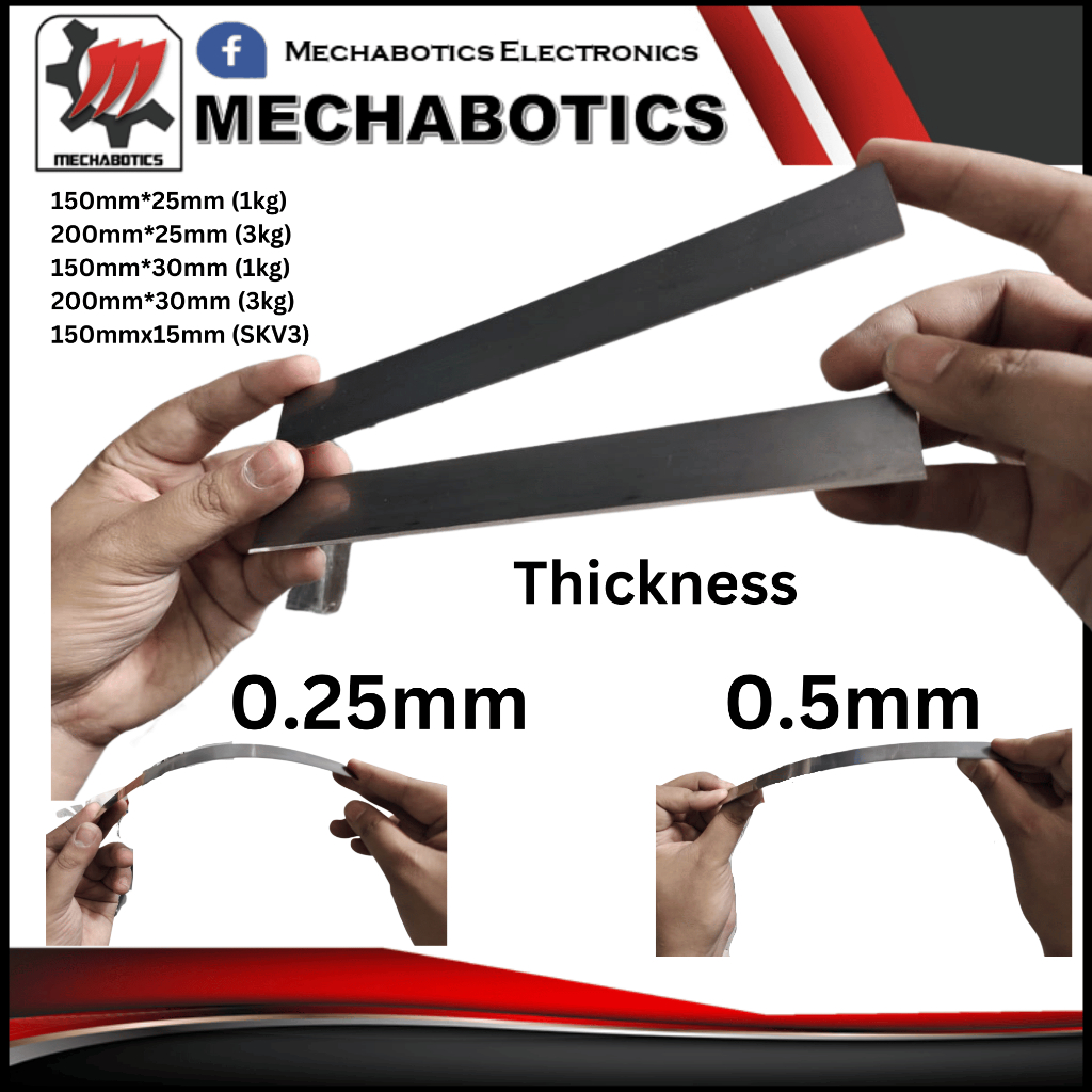 SUMO BLADE 0.25mm 0.5mm Thickness for 1KG 3KG Sumo Robot Hot Item ...