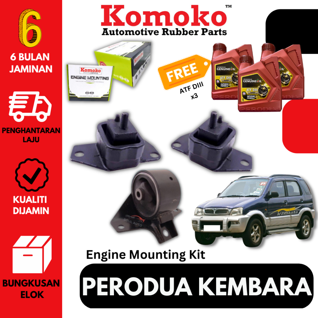 Engine Mounting PERODUA KEMBARA KOMOKO Engine Mounting Kembara Engine ...