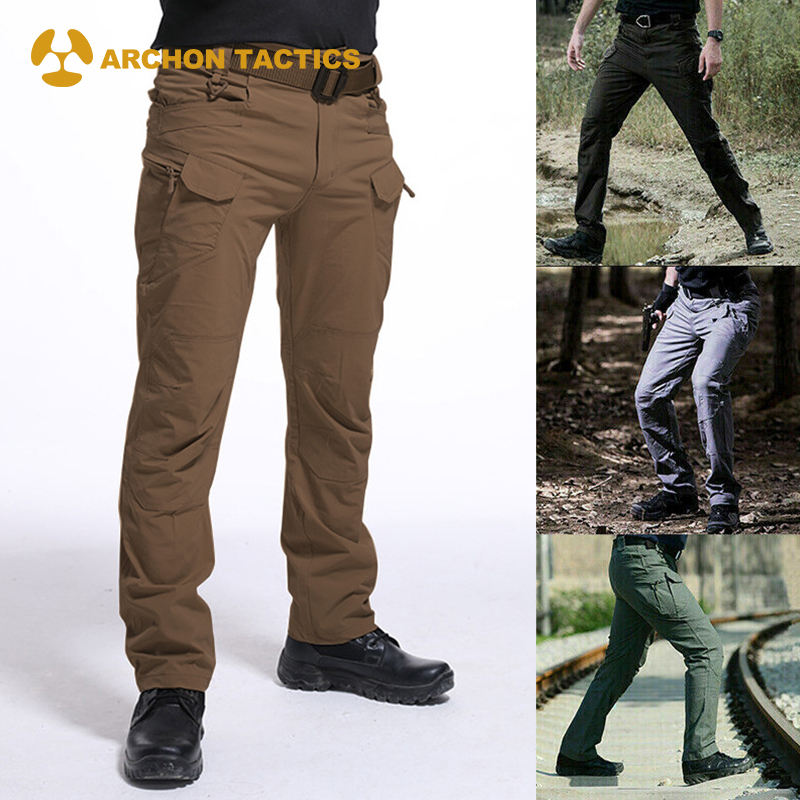 S.archon IX7 Outdoor Tactical Pant Men's Woking Pants Multipurpose Cargo Trousers | Shopee Malaysia