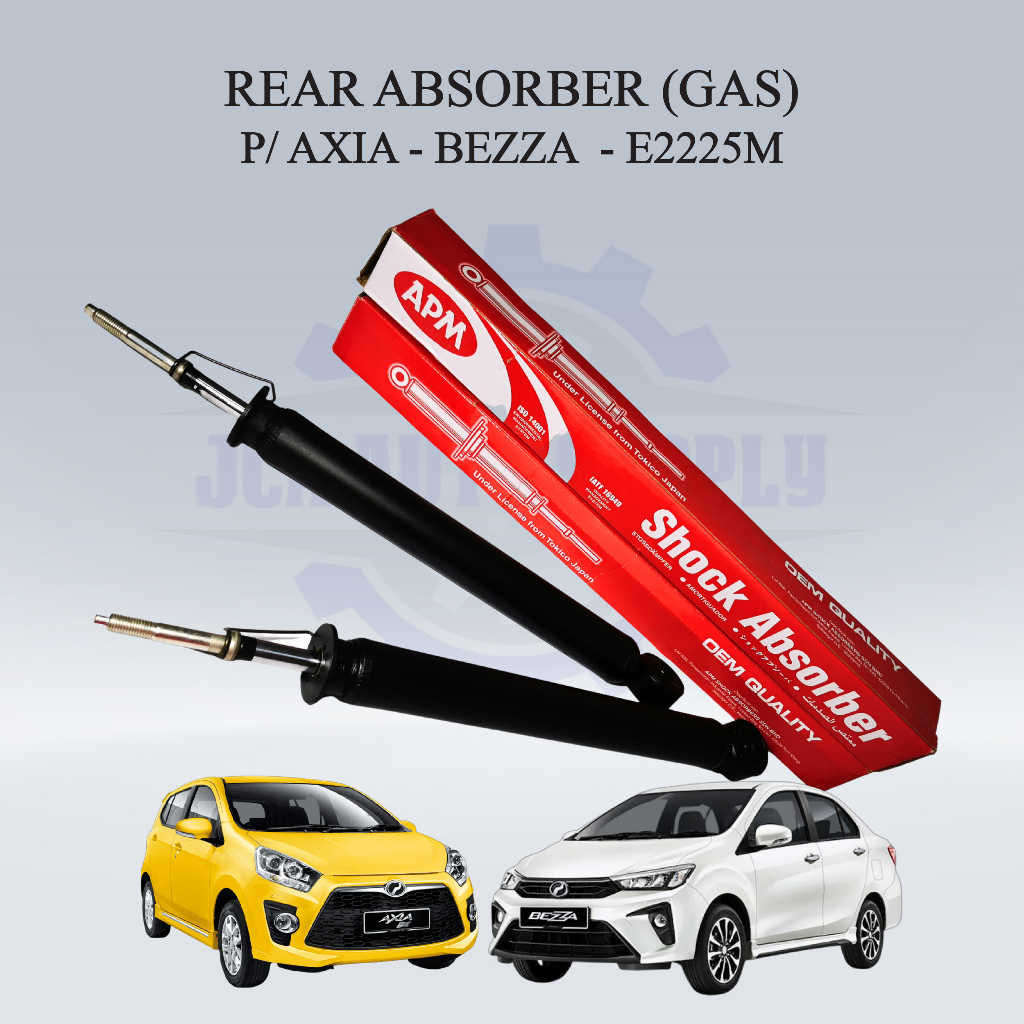 Perodua Axia-Bezza Rear Absorber Set-APM-E2225M | Shopee Malaysia