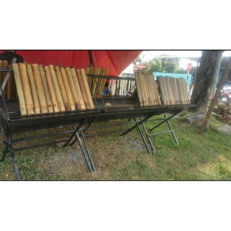 Rak Besi / drum Pembakar / bakar Lemang (Pre-Order) | Shopee Malaysia