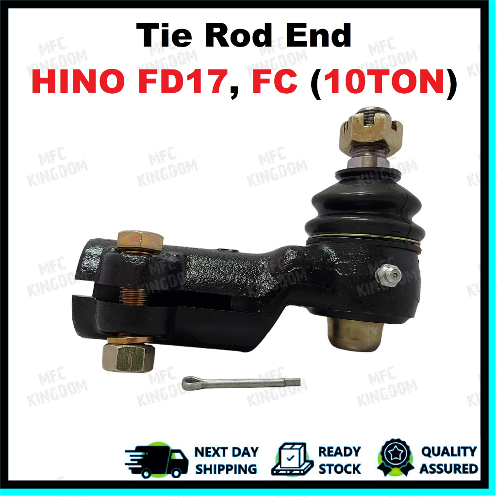 Tie Rod End / HINO 10 TON FD17, FC / 45430-1710 LH / 45420-1710 RH ...