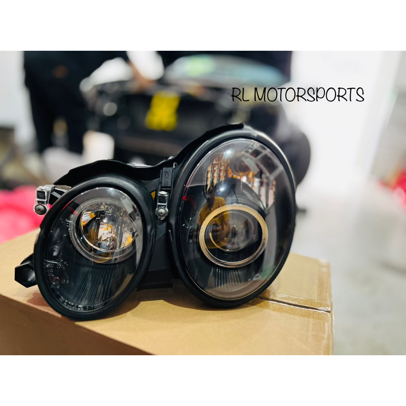 Mercedes Benz w208 CLk Projector head light lamp LED headlamp headlight ...
