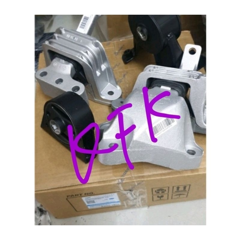 100% GEELY ORIGINAL CBU 6 SPEED PROTON X70 ENGINE MOUNTING SET | Shopee ...