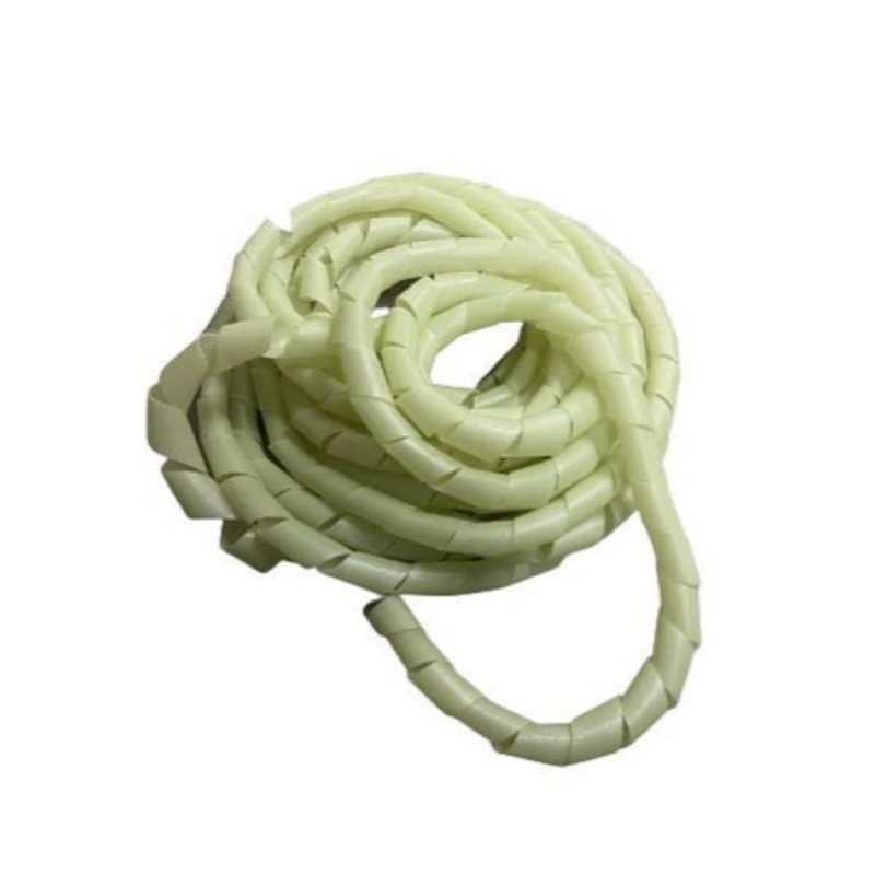 Spiral Wrapping Tube Cable Wire protector Light Green (20mm) 13 meter ...