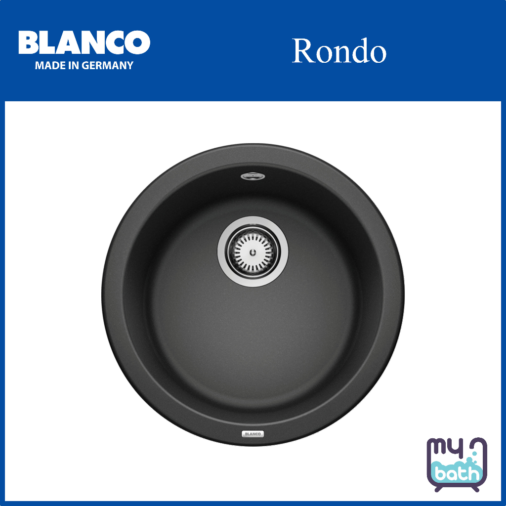 Blanco Rondo Silgranit Kitchen Sink with Waste | Shopee Malaysia