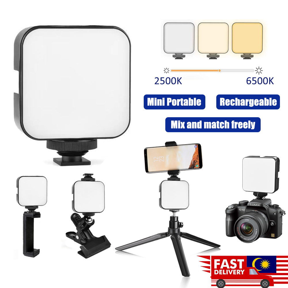 New Mini Portable Small Square Light LED Fill Light Dimmable ...