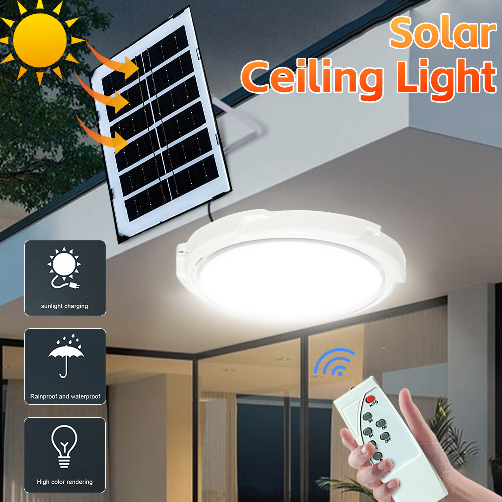 READY STOCK MY'SIA 300W 224LED Solar Ceiling Light Indoor LED Ceiling ...