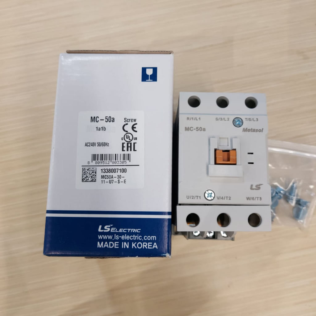 LS 3P AC240V METASOL CONTACTOR MC9 MC12 MC18 MC22 MC32 MC40 MC50 | Shopee Malaysia