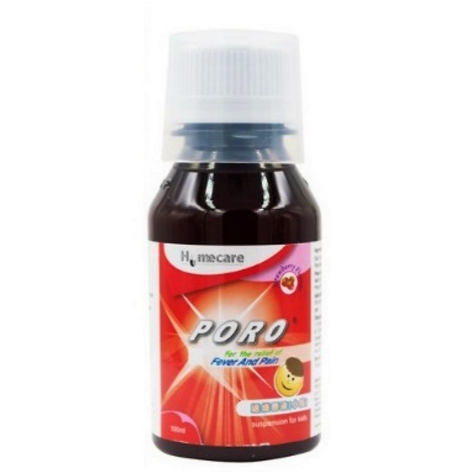 PORO SUSPENSION 100ML ( STRAWBERRY ) | Shopee Malaysia