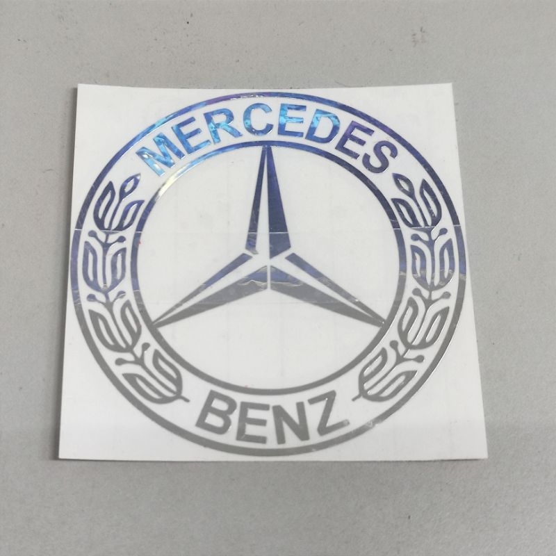 Mercedes Benz Classic Logo Emblem Sticker Original Design | Shopee Malaysia