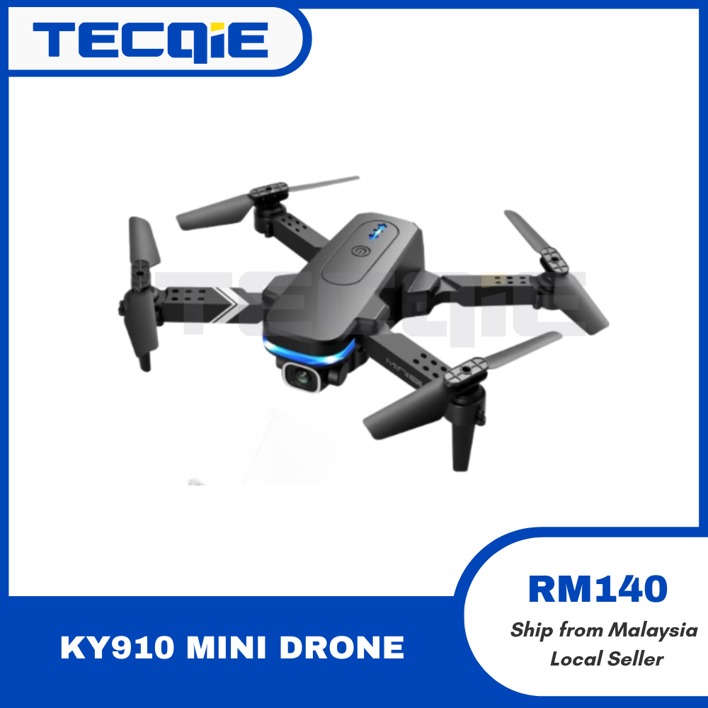 KY910 Mini Drone 4K HD FPV WIFI Selfie Drones Real-time Transmit RC ...