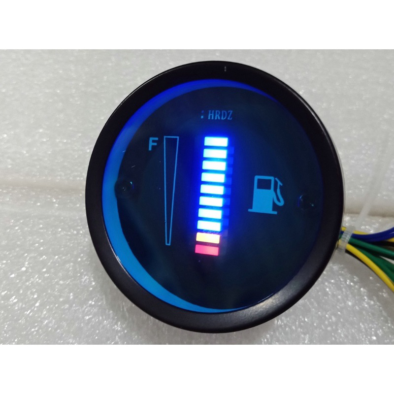 Universal Motor Motorcycle Car Fuel Meter Digital 2" 52mm 12V System ...