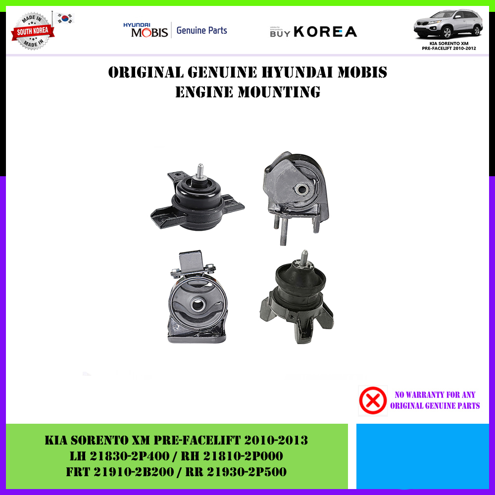 Kia Sorento XM Pre-Facelift 2011 Genuine Engine Mounting (LH 21830 ...