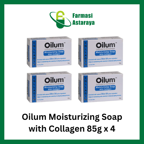 OILUM MOISTURIZING SOAP WITH COLLAGEN 85G [PACK OF 4] | Shopee Malaysia