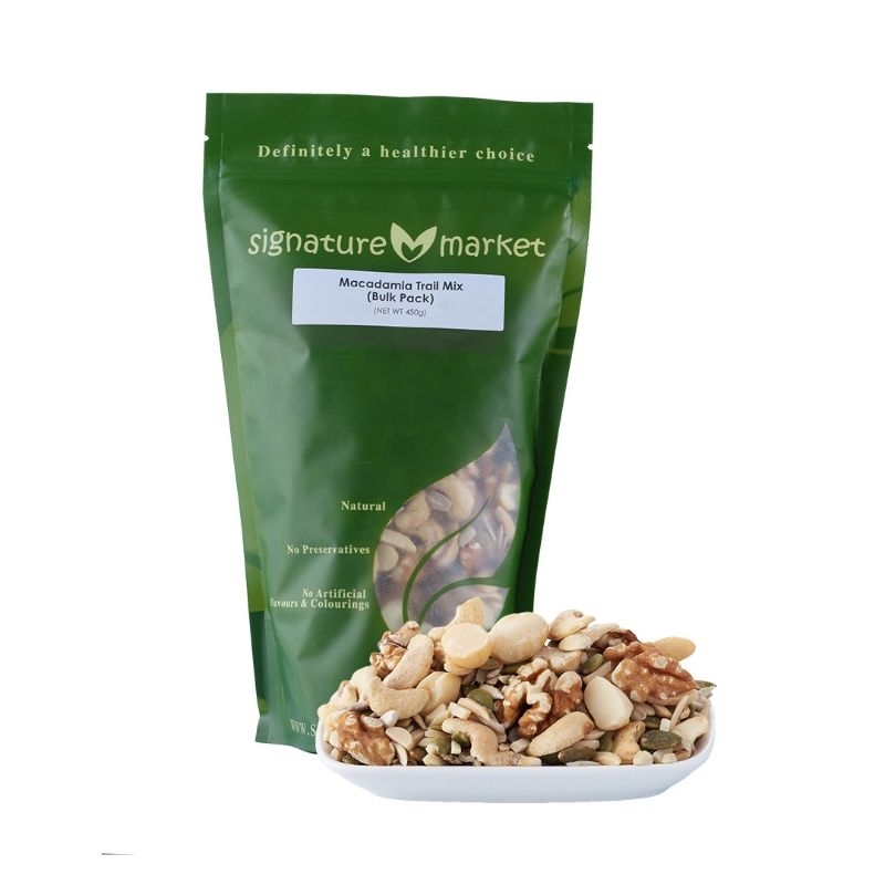 Signature Market Macadamia Trail Mix (Bulk Pack) (450g) | Shopee Malaysia