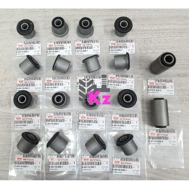 ISUZU NPR HICOM PERKASA NKR NPR66 - 18 IN 1 SET - LEAF SPRING BUSH ...