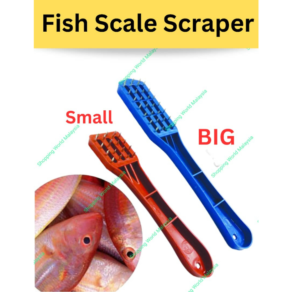 1pcs Fish Scale Remover Scrapper Scaler Cutter Cleaning Tools (big ...