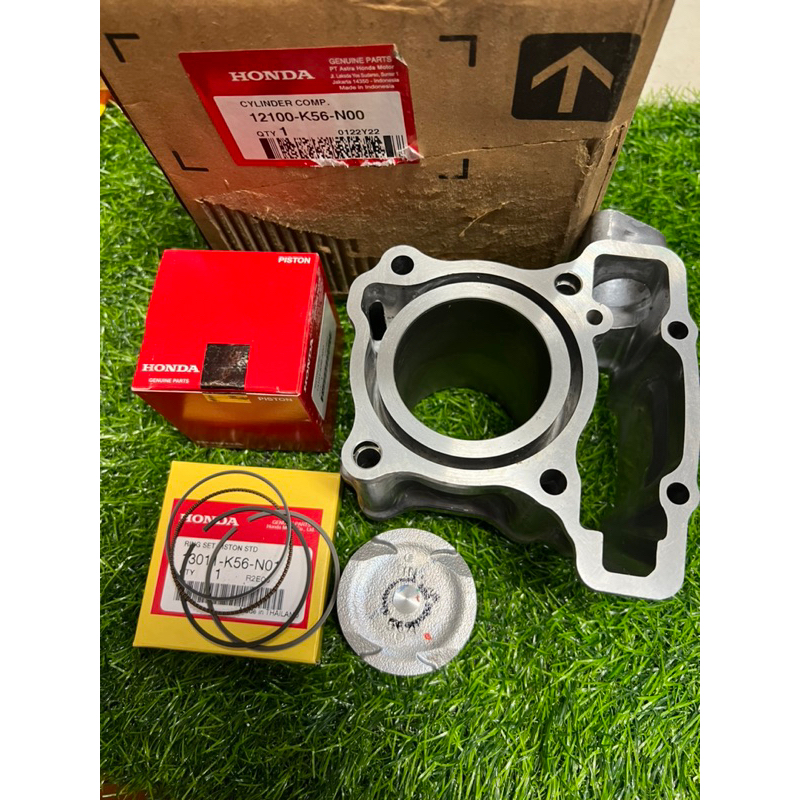 HONDA CYLINDER BLOCK KIT SET RS150 RSX150 (12100-K2P-M00) 12100-K56-N00 ...