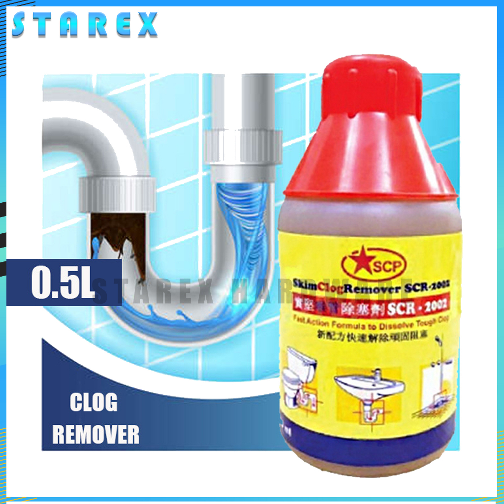 SCP 0.5LITER SKIM CLOG REMOVER (SCR-2002) UBAT SUMBAT | Shopee Malaysia