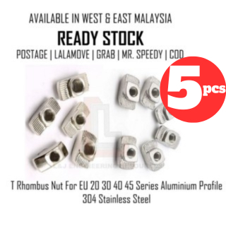 Rhombus / T Nut / Hammer Nut For EU 20 30 40 45 Series Aluminium ...