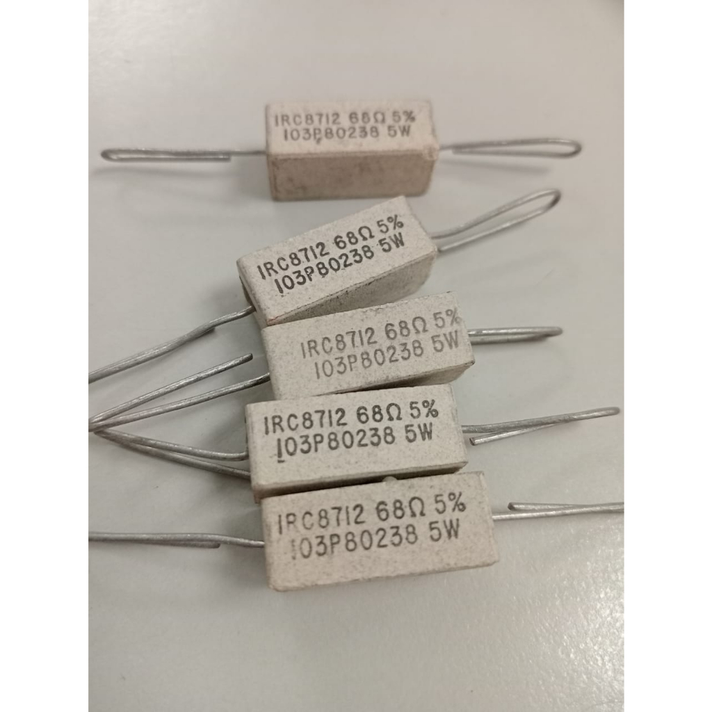 CERAMIC RESISTOR 68 OHM 5W 5% ( PACK OF 5 PCS ) | Shopee Malaysia