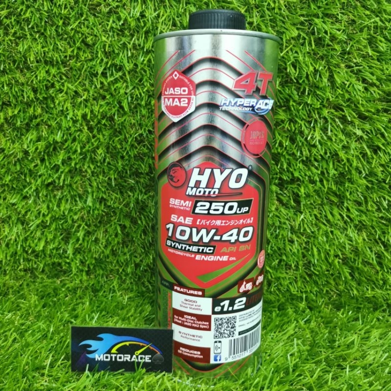 HYO MOTORCYCLE ENGINE OIL MINYAK HITAM 10W40 15W50 | Shopee Malaysia