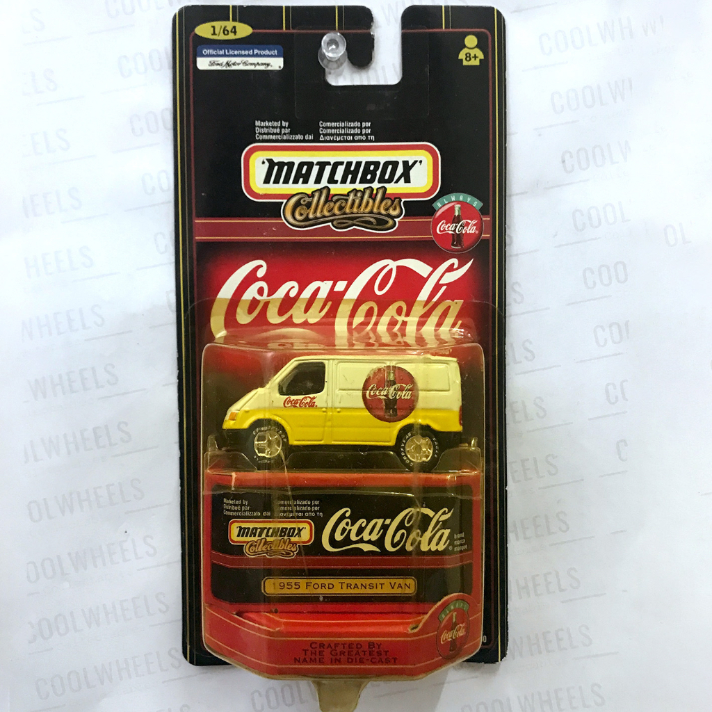 Matchbox Collectibles 1999 Coca-Cola 1955 Ford Transit Van (Yellowish ...