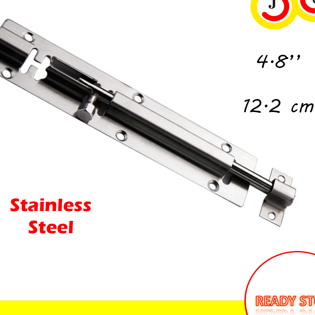STOCK CLEARANCE Stainless Steel Door Latch Barrel Bolt / Slak Selak ...