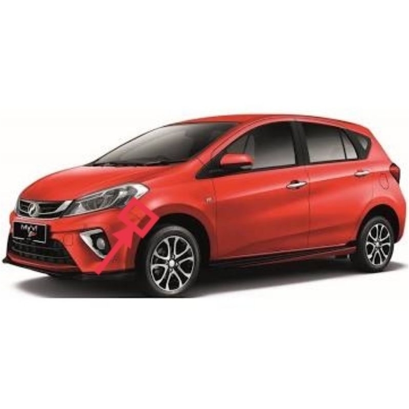 ORIGINAL PERODUA MYVI D20N 2018-2020 FRONT SIDE BUMPER BRACKET DEPAN ...
