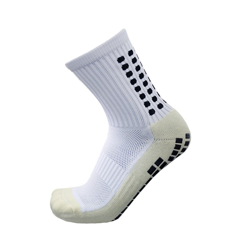 Anti Slip Sock Football Socks Stokin Bola Sepak Stoking Badminton ...