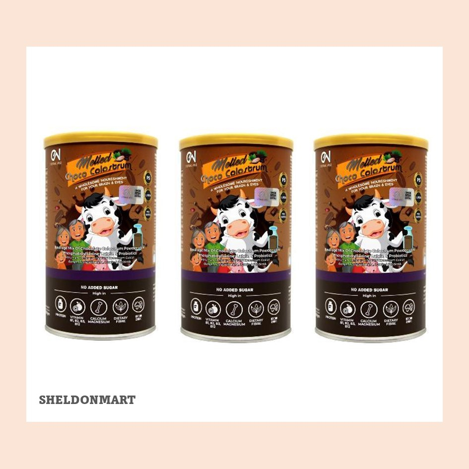 FREE SHIPPING (EXP: 09/2025) Eternal Wise Melted Choco Colostrum 500G ...