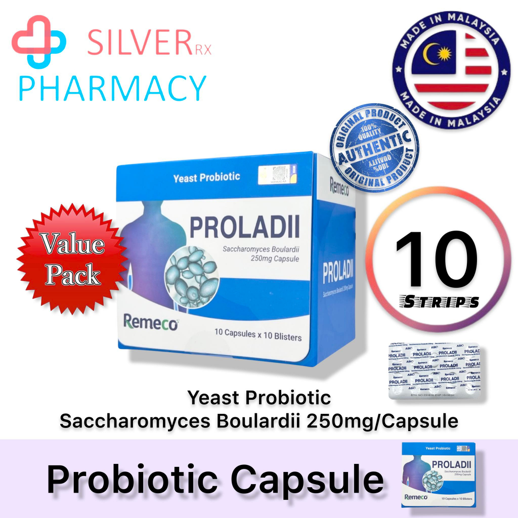 [Exp 16/06/2024] Proladii Saccharomyces Boulardii 5 Billion CFU/ 250mg ...