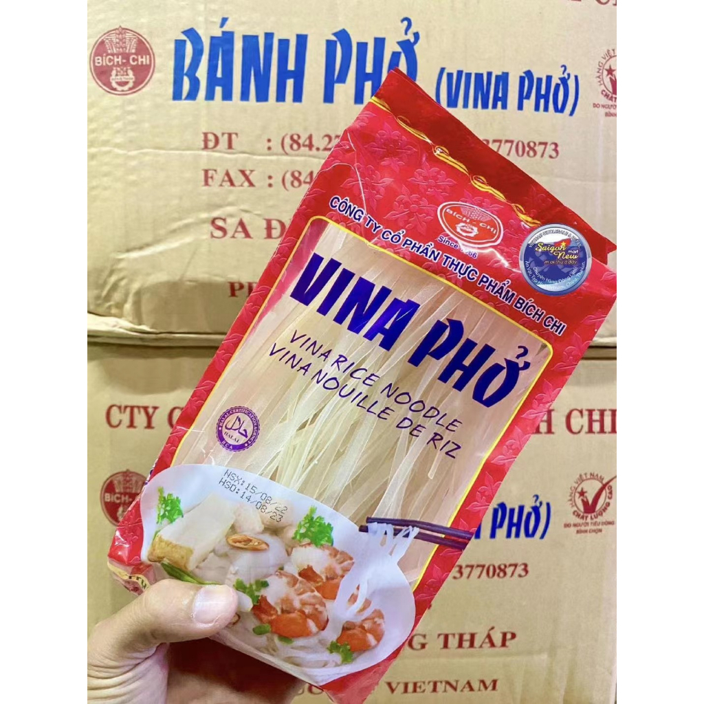 Vina Rice Noodle - Pho Bich Chi 1Box ( 30 Pack x 400gr) | Shopee Malaysia