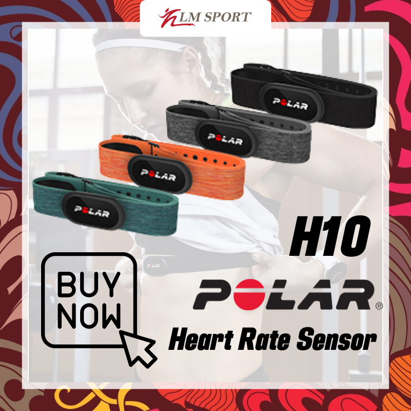 🔥POLAR H10 Heart Rate Sensor Heart Rate Chest Strap ANT+ Bluetooth size ...