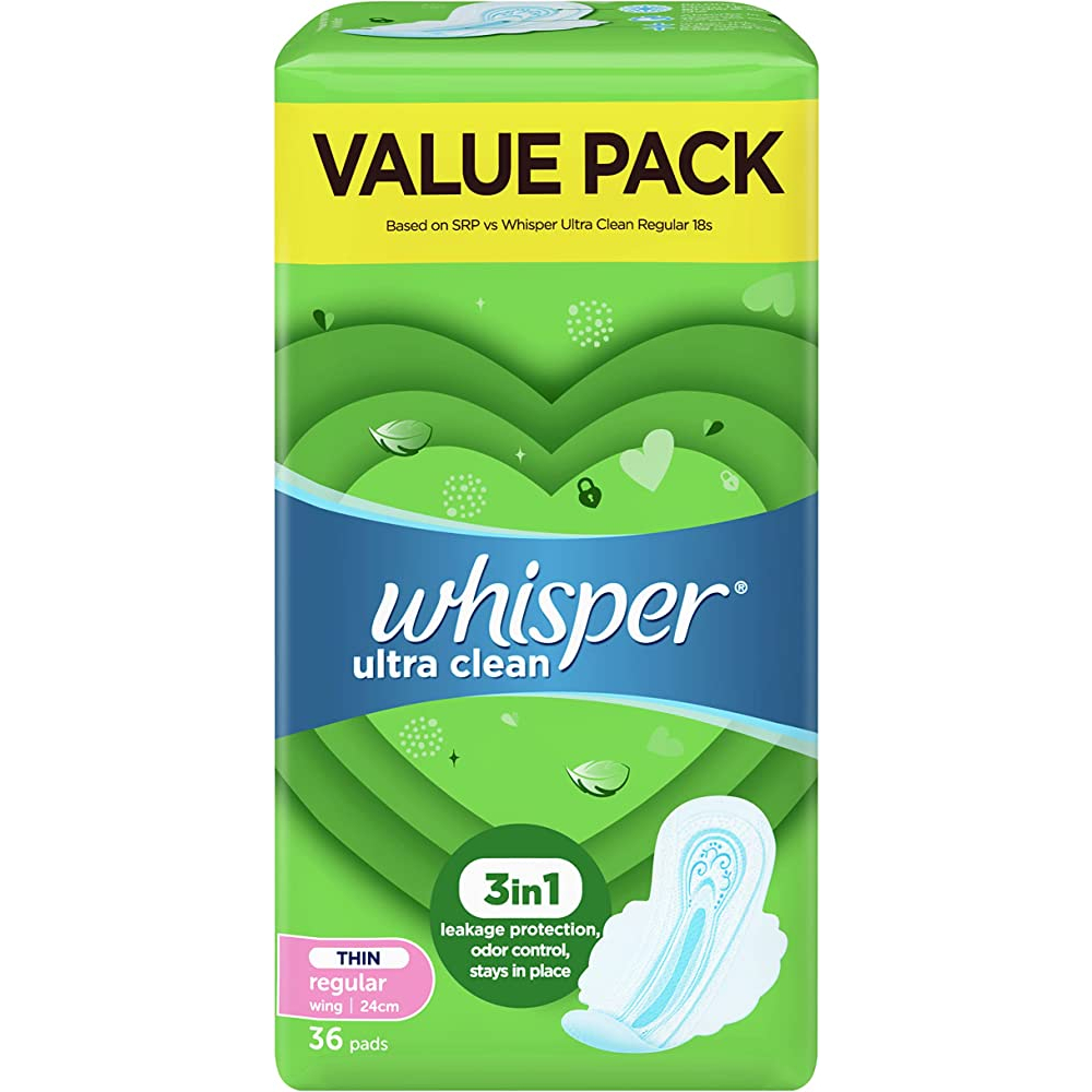 Whisper Ultra Normal Day Wings (24cm x 34's) | Shopee Malaysia