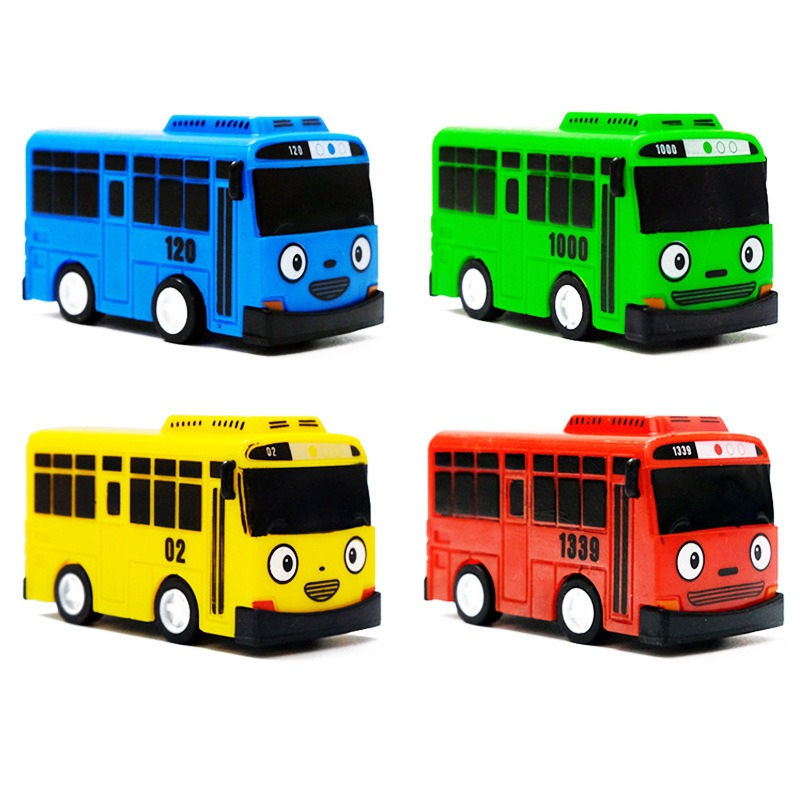 TAYO the little bus scale 1:64 School Bus Toys Car Vechicle Baby Mini ...