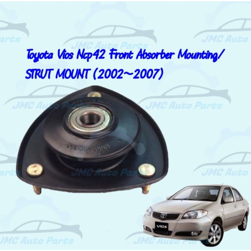 Toyota Vios Ncp42 Front Absorber Mounting / Strut Mount (2002~2007 ...