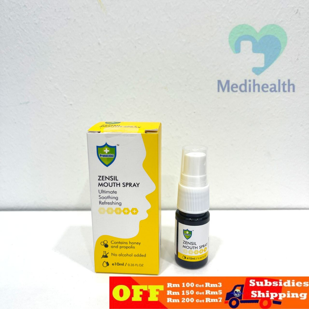 PROTECTIST Zensil Mouth Spray (10ML/Twin Pack) | Shopee Malaysia