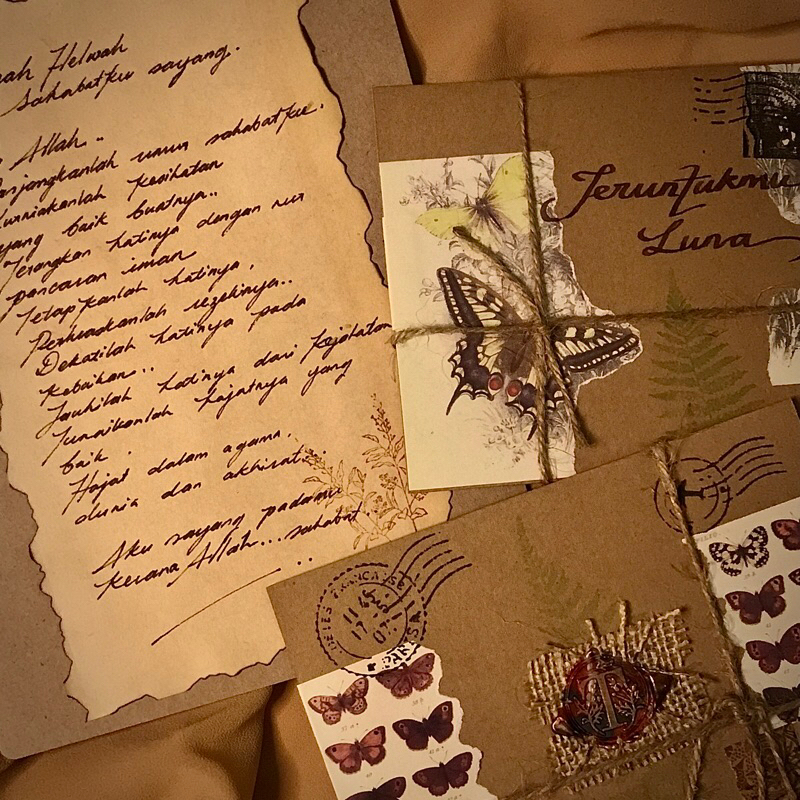 Custom Vintage Letter HANDWRITTEN ( RANDOM DESIGN) READ DESCRIPTION ...