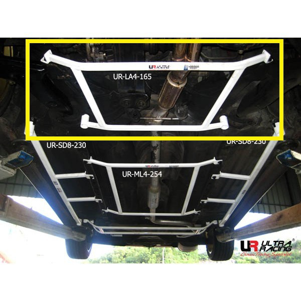 ULTRA RACING BAR ** PROTON WAJA FRONT LOWER BAR UR-LA4-165 ULTRA RACING ...