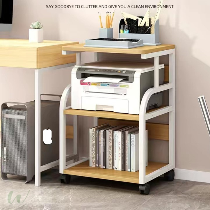 ELCO Printer Rack Multi Layer ☆ Rak Printer☆ Shelf Kitchen Storage Rack ...