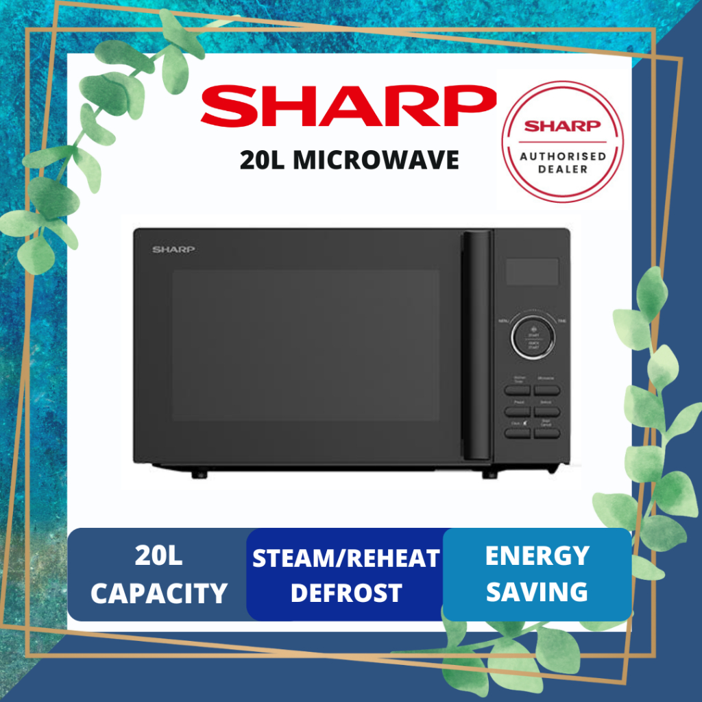 NEW MODEL 】Sharp Microwave Oven / Basic/ Grill / Convection (20L R219EK ...
