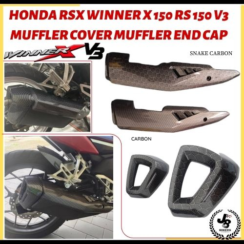 HONDA RS RS 150 V3/ RSX 150 WINNER X V3 MUFFLER PROTECTOR EKZOS COVER ...