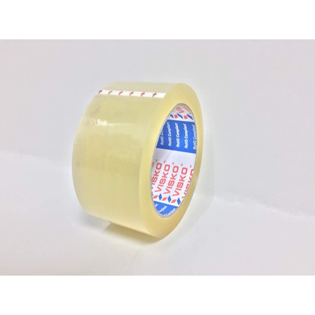 Visko OPP Adhesive Transparent Packaging Tape 45mic x 48mm x 80 M ...
