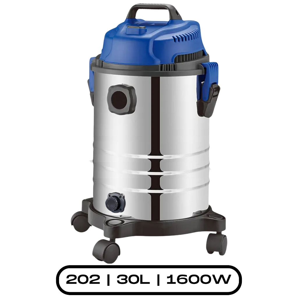 YLW-6263A-12LM YILI 3 In 1 Heavy Duty Stainless Steel Vacuum Cleaner Dry & Wet Vacuum Blower ...