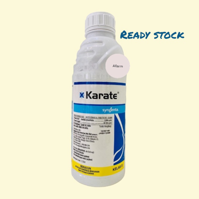 karate 1L/Racun serangga/lamba-cyhalothrin 2.8%/Syngenta | Shopee Malaysia
