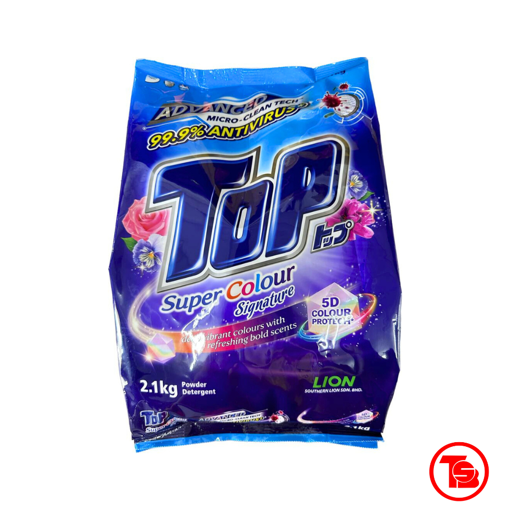 Top Super Colour Powder Detergent 2.1KG | Shopee Malaysia